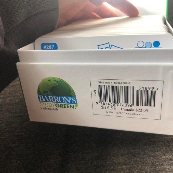 Barnes & Noble | Other | Barrons Apush Flashcards | Poshmark